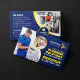 Plumber Plumbing Technician Contractor Blue Gold Business Card | Zazzle