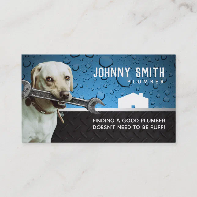 Plumber Slogans Business Cards | Zazzle