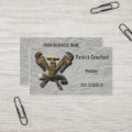 Plumber Water Sewage Drainage Engineer Technician Business Card | Zazzle