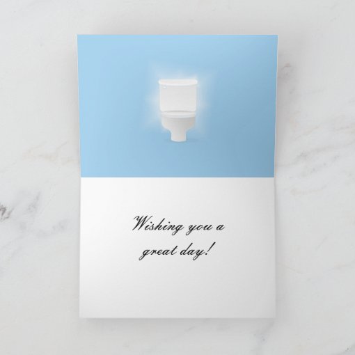 Plumber's Happy Birthday Day Greeting Card | Zazzle
