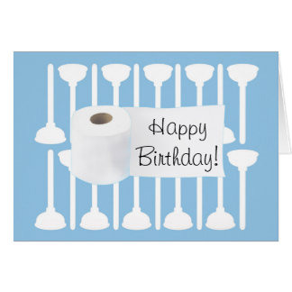 Plumbers Birthday Cards - Greeting & Photo Cards | Zazzle
