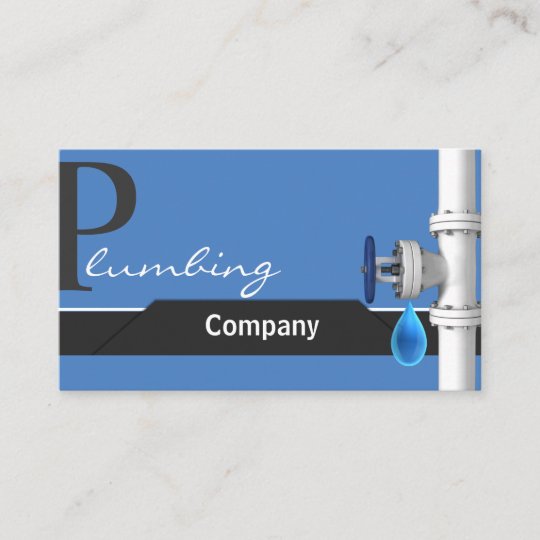 Plumbing Business Card | Zazzle.com
