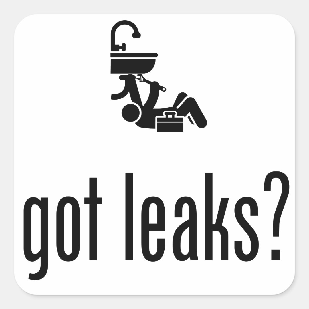 Plumbing Square Sticker | Zazzle