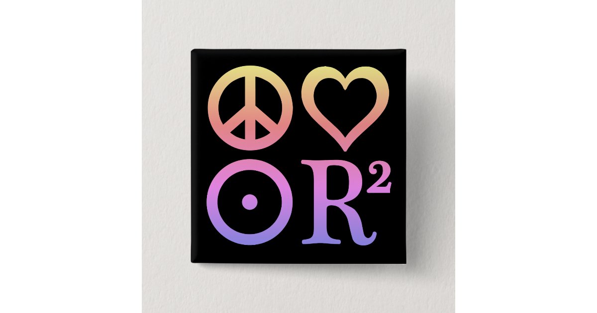 PLUR Symbols Pin | Zazzle