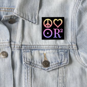 PLUR Symbols Pin | Zazzle