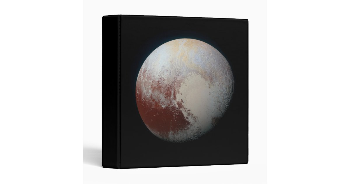 Pluto 3 Ring Binder | Zazzle