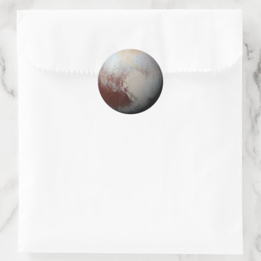 Pluto Classic Round Sticker | Zazzle