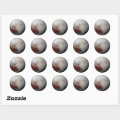 Pluto Classic Round Sticker | Zazzle