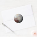 Pluto Classic Round Sticker | Zazzle