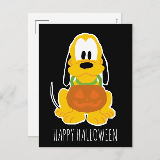 Pluto | Halloween Postcard | Zazzle