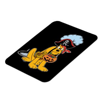 Pluto in Pirate Costume Magnet | Zazzle