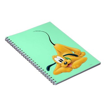 Pluto | Laying Down Notebook | Zazzle