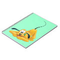 Pluto | Laying Down Notebook | Zazzle