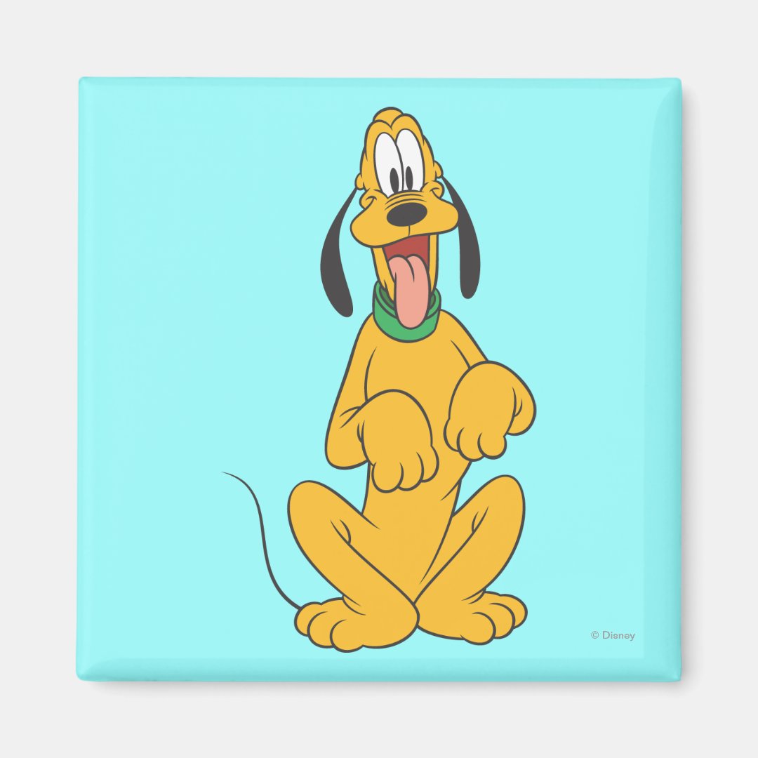 Pluto | Paws Up Magnet | Zazzle