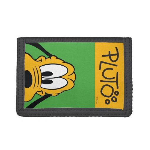 Pluto | Peek-a-Boo Tri-fold Wallet | Zazzle