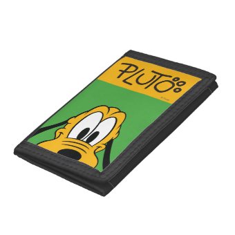 Pluto | Peek-a-Boo Tri-fold Wallet | Zazzle