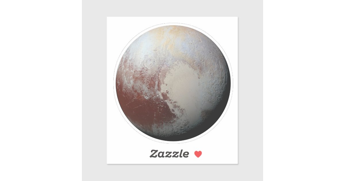 Pluto Sticker | Zazzle