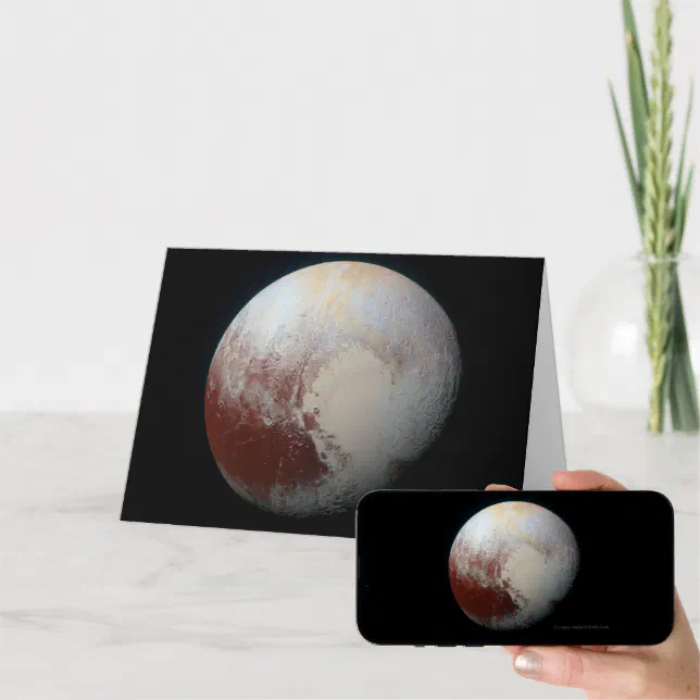 Pluto - The Largest Dwarf Planet Card | Zazzle