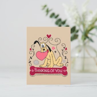 Pluto - Thinking of You Postcard | Zazzle