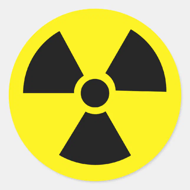 plutonium - Transuranic radioactive element Classic Round Sticker | Zazzle