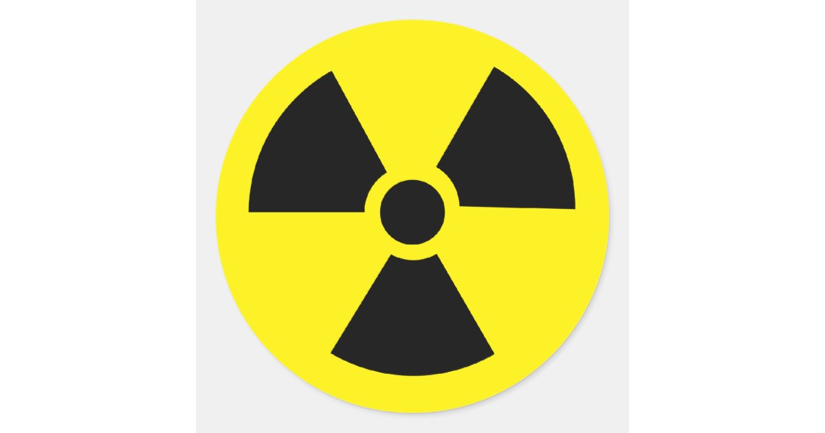 plutonium - Transuranic radioactive element Classic Round Sticker | Zazzle