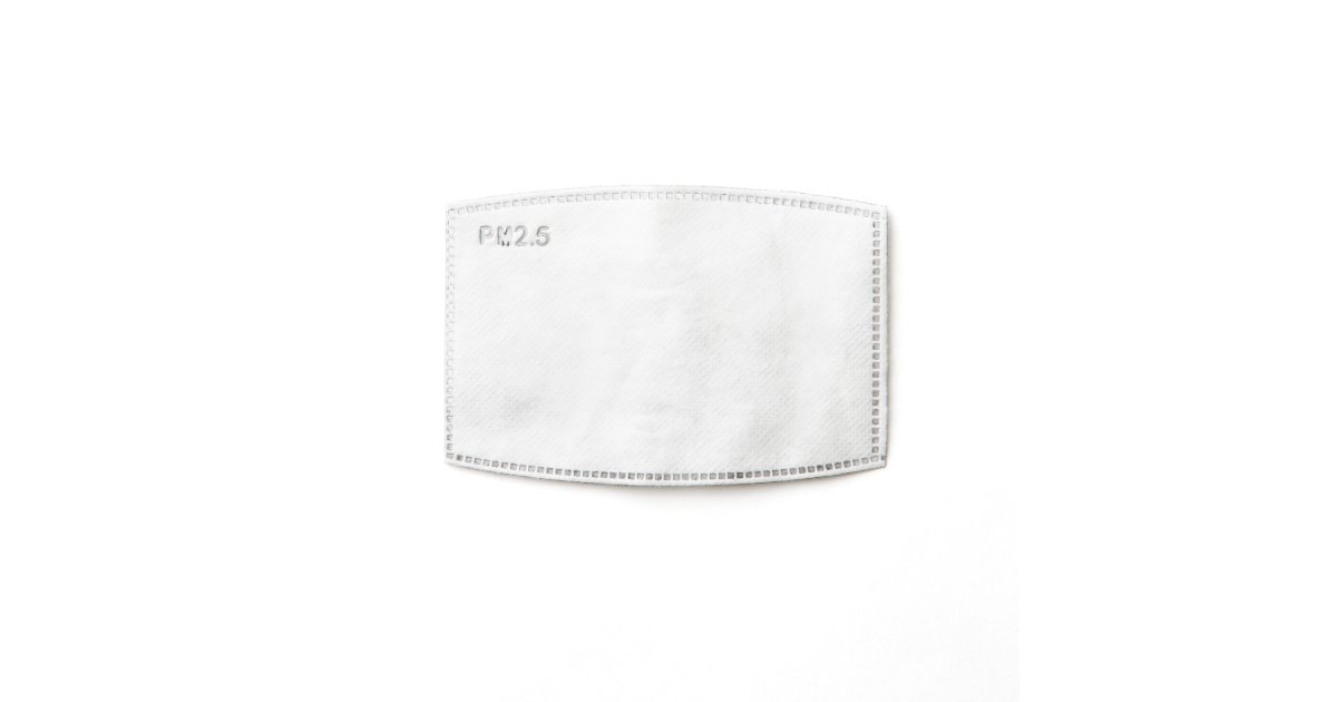 PM 2.5 Face Mask Filters | Zazzle