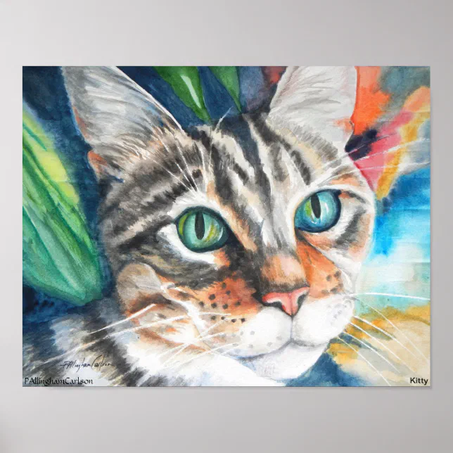 PMACarlson Kitty Poster | Zazzle