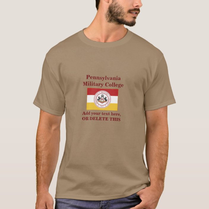 PMC TEE - PMC FLAG logo & PERSONALIZED TEXT | Zazzle.com