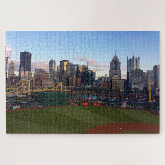 PNC Park Pittsburgh Skyline Jigsaw Puzzle | Zazzle