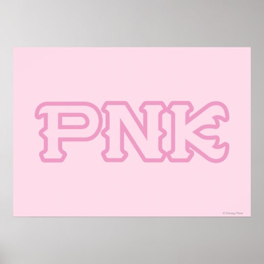 PNK Logo Poster | Zazzle.com