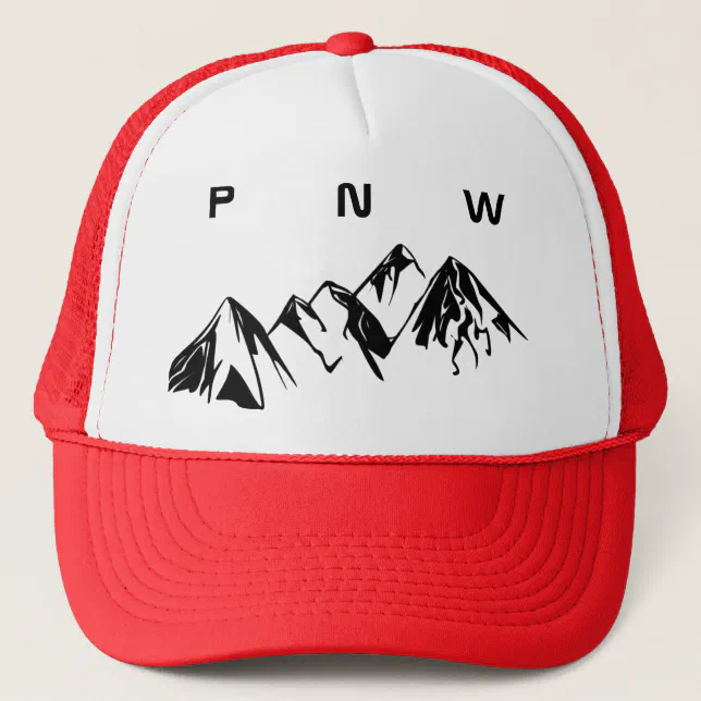 PNW Trucker Hat Original | Zazzle