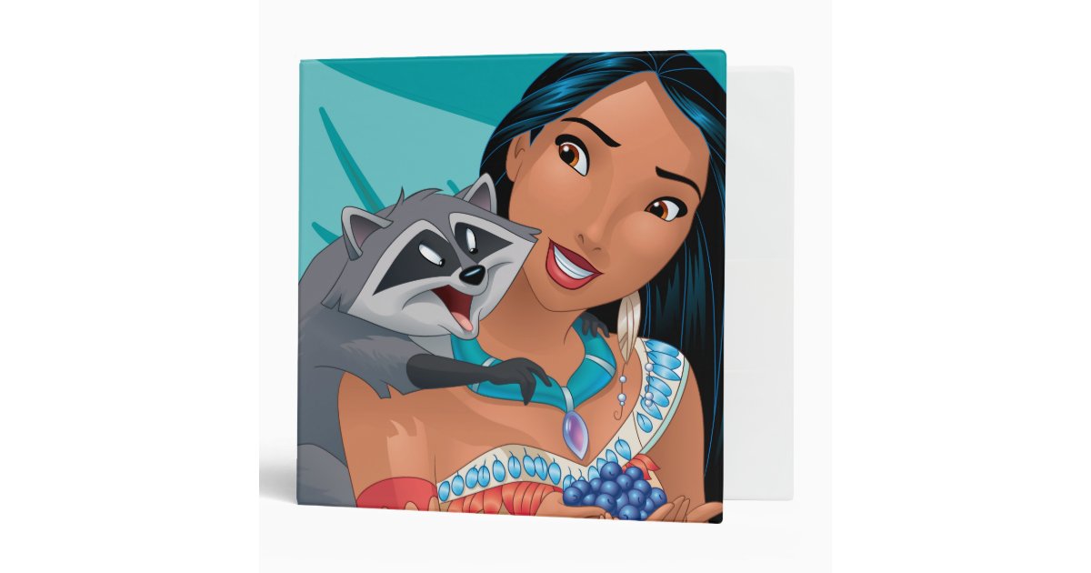 Pocahontas and Meeko Binder | Zazzle