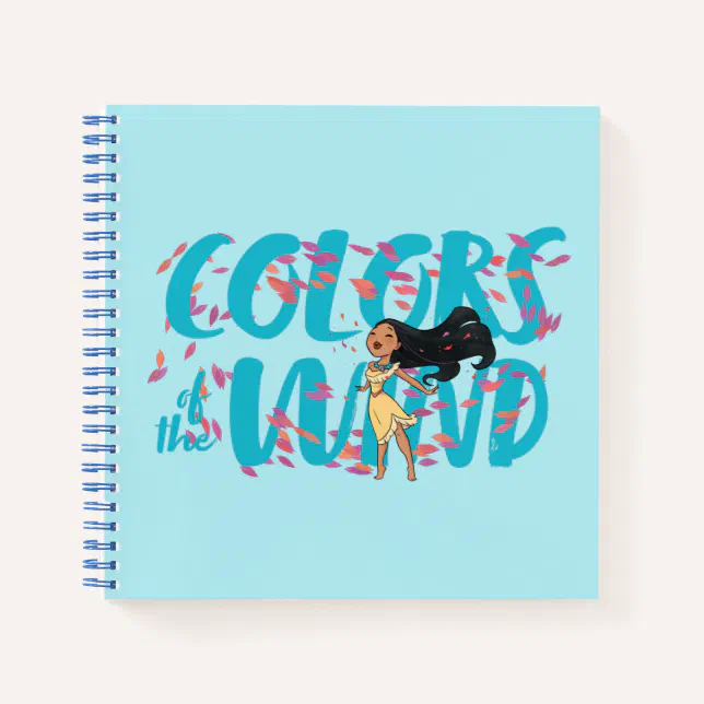 Pocahontas | Colors of the Wind Notebook | Zazzle