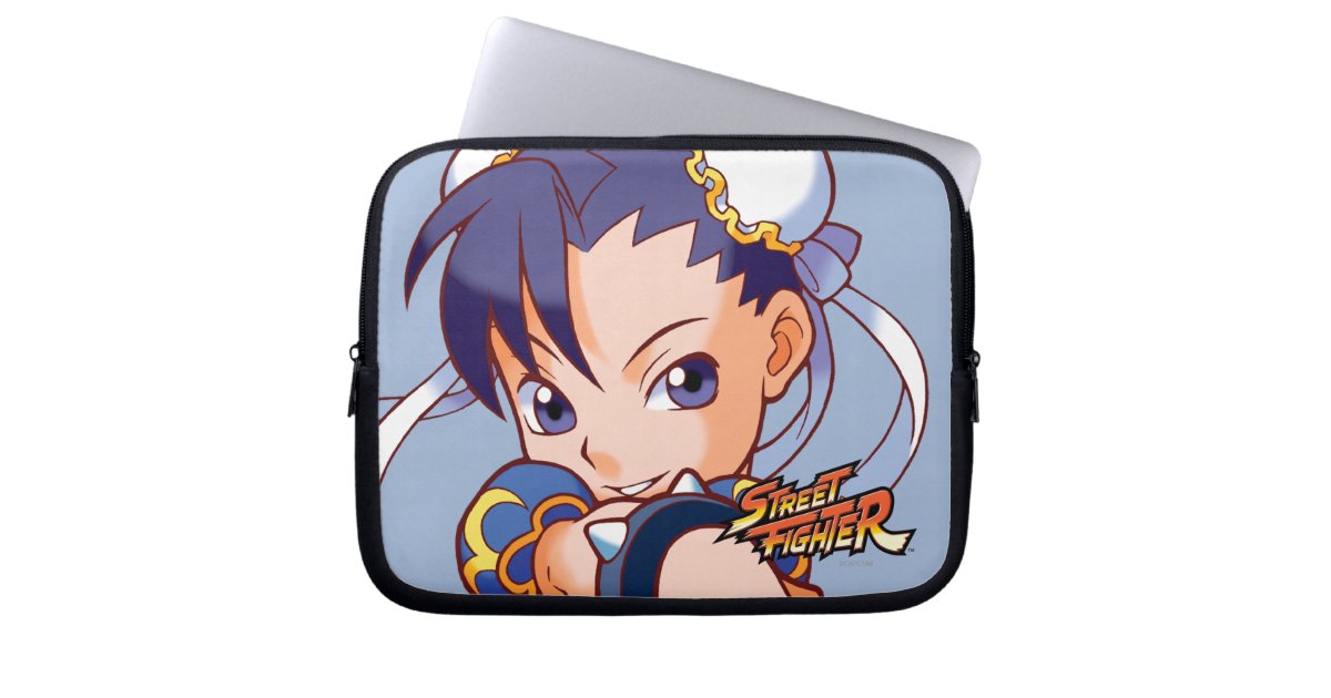 Pocket Fighter Chun-Li Laptop Sleeve | Zazzle