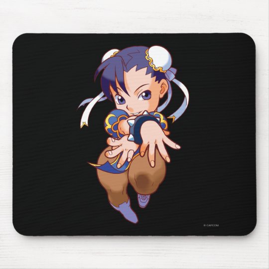 Pocket Fighter Chun-Li Mouse Pad | Zazzle.com