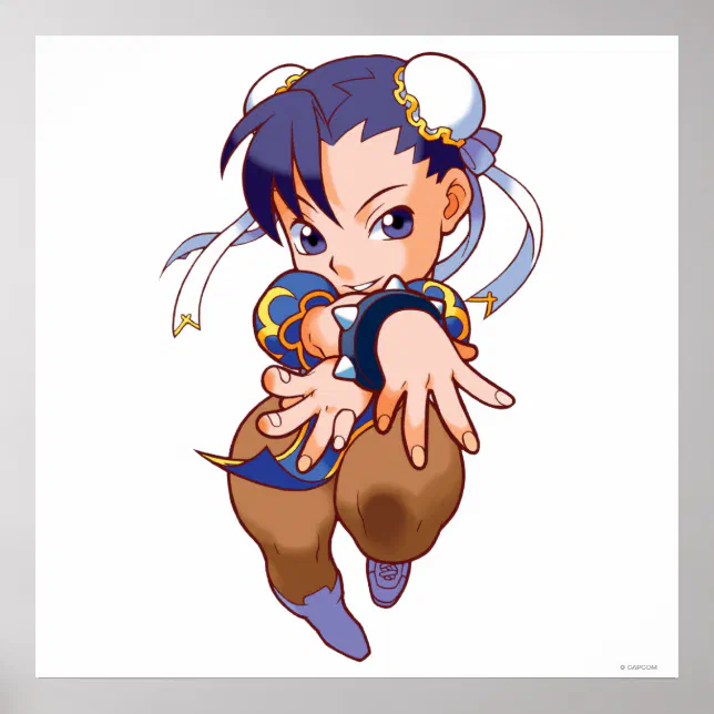 Pocket Fighter Chun-Li Poster | Zazzle