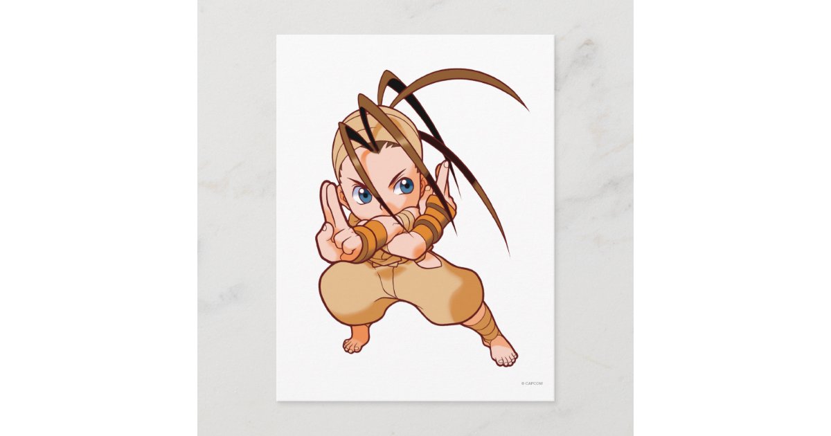 Pocket Fighter Ibuki Postcard | Zazzle