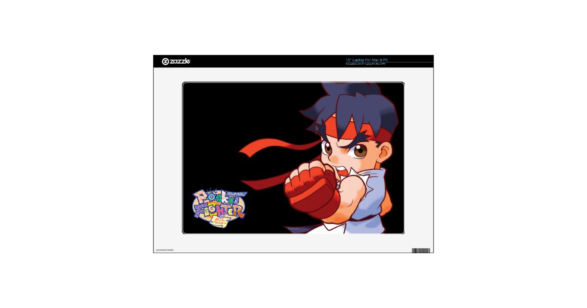 Pocket Fighter Ryu 2 Skins For Laptops | Zazzle