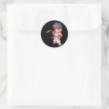 Pocket Fighter Ryu Classic Round Sticker | Zazzle