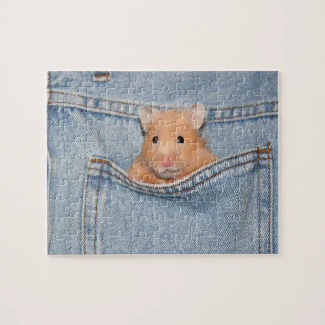 Pocket hamster jigsaw puzzle | Zazzle