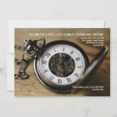 Pocket Watch Invitation | Zazzle