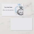 Pocket Watch Timepiece Business Cards | Zazzle