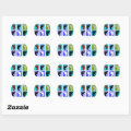 Podiatrist Gifts Popart Design of Feet Classic Round Sticker | Zazzle