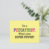 Podiatrist humor postcard | Zazzle