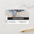 Podiatrist Medical Appointment Business Card | Zazzle