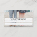 Podiatrist Medical Appointment Business Card | Zazzle