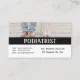 Podiatrist Medical Appointment Business Card | Zazzle