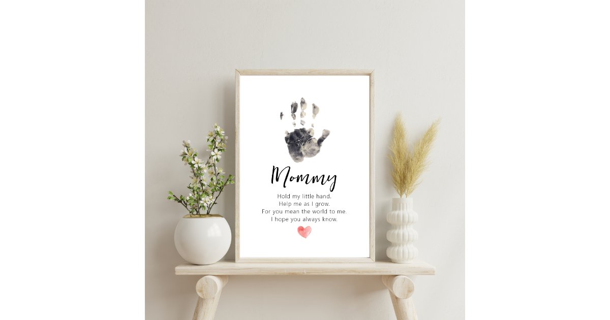 Poem For Mommy Poster | Zazzle