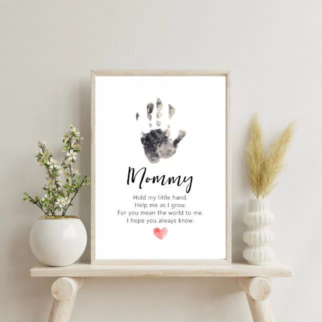 Poem For Mommy Poster | Zazzle