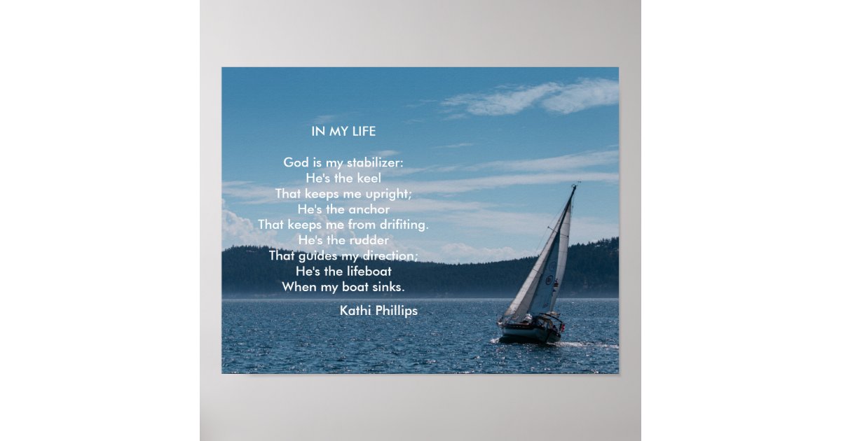 Poem Poster: "In My Life" Poster | Zazzle